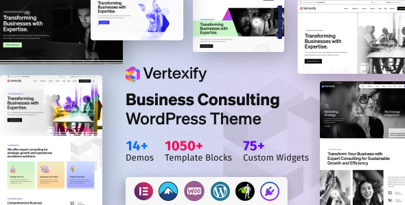 Vertexify - Business Consulting WordPress Theme by themexriver | ThemeForest